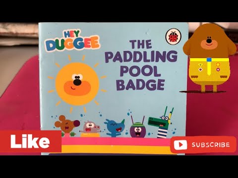 Hey DUGGEE : “The padding pool badge” - Books for kids #duggee - YouTube