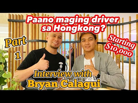 Paano Maging Driver Sa Hongkong? Interview With @bryancalagui - YouTube