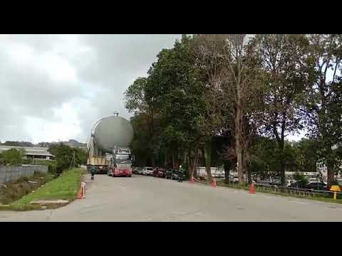 Lkc heavylift transport (FH16) - YouTube
