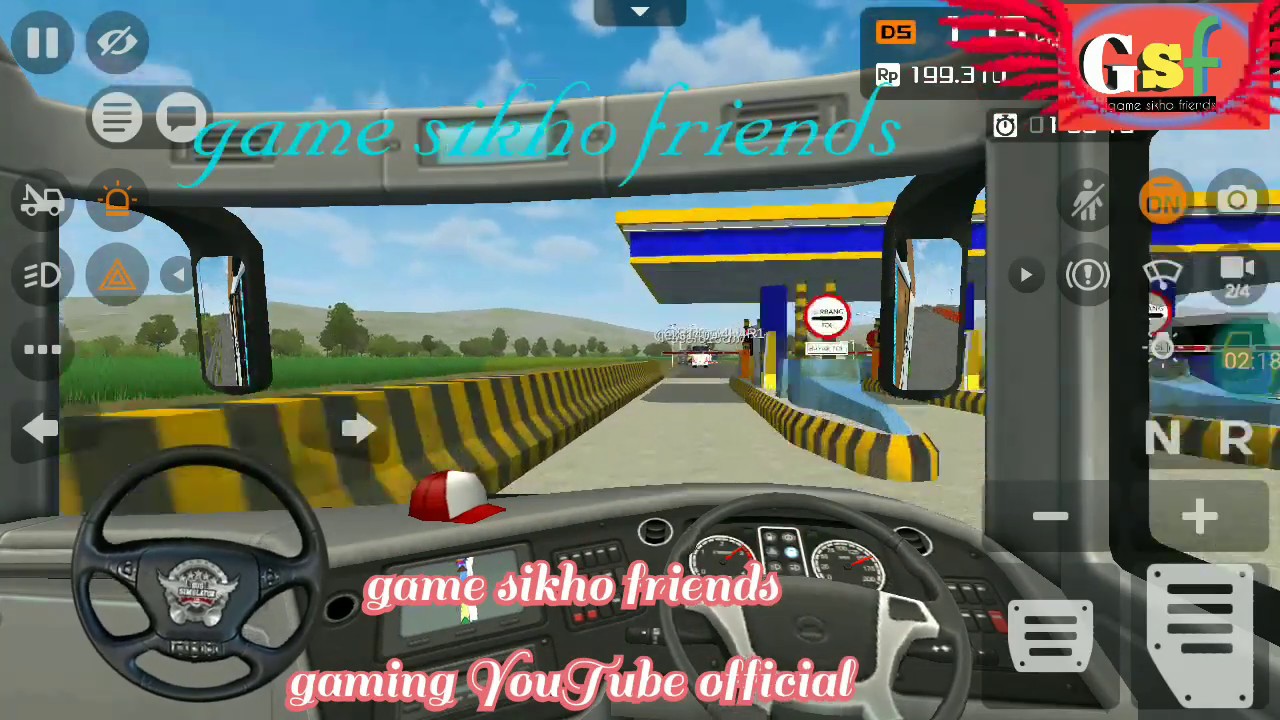 how to play multiplayer mod online with friends bus simulator Indonesia ...