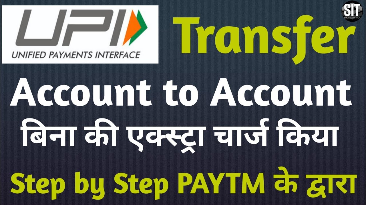 How to send money UPI in Paytm।UPI money transfer paytm in hindi ...