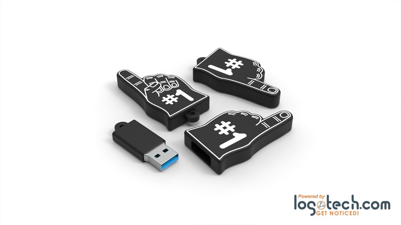 Foam Finger USB Flash Drive - YouTube