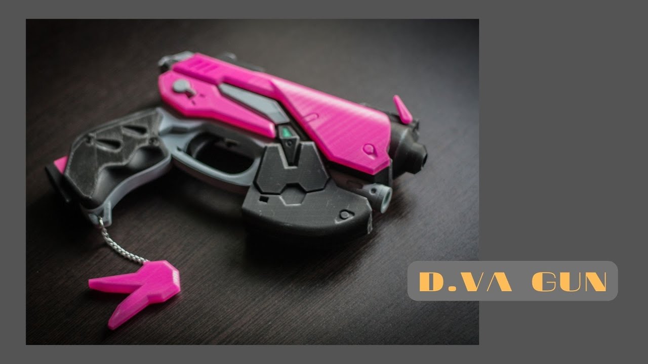 DVa Cosplay Gun - YouTube
