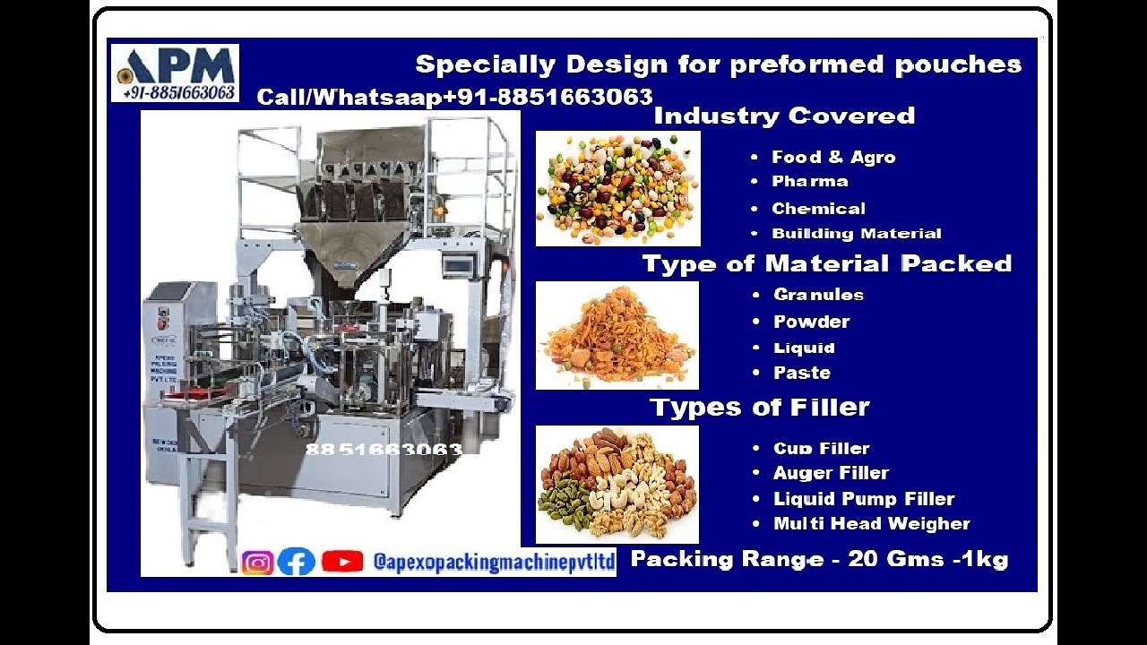 Rotary Pick Fill Seal Packaging Machine (PFS) - YouTube