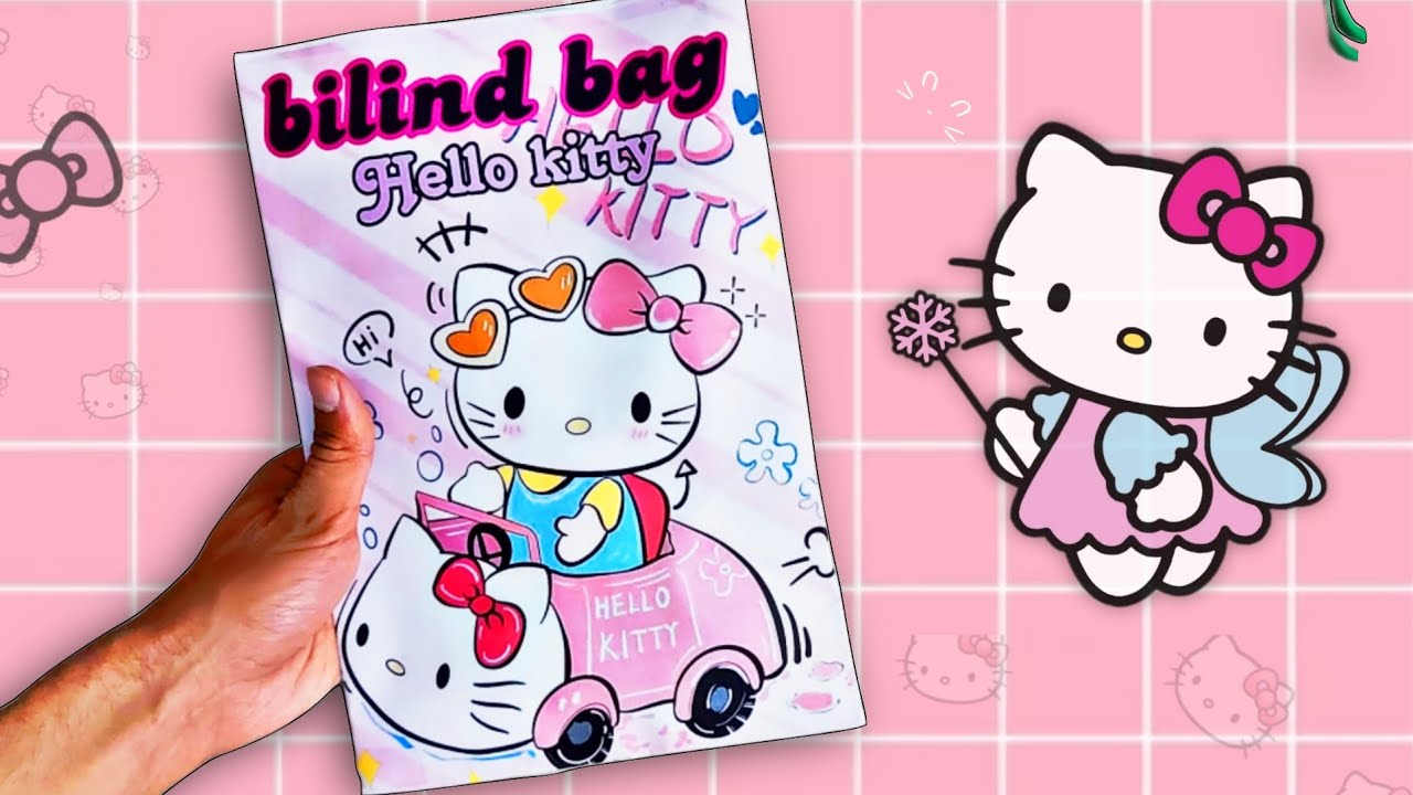 Unboxing Blind Bag Paper π Asmr π Hello Kitty Sanrio π Satisfying