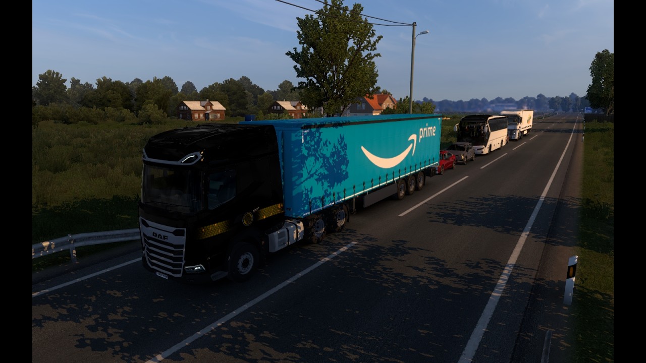 Amazon Prime Delivery ETS 2 - Transporting Performance Forks - YouTube