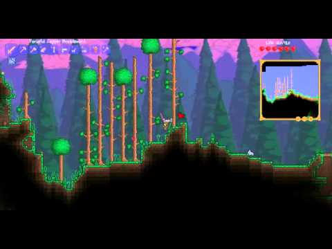 Terraria EP 4 : how do u make rope???????? - YouTube