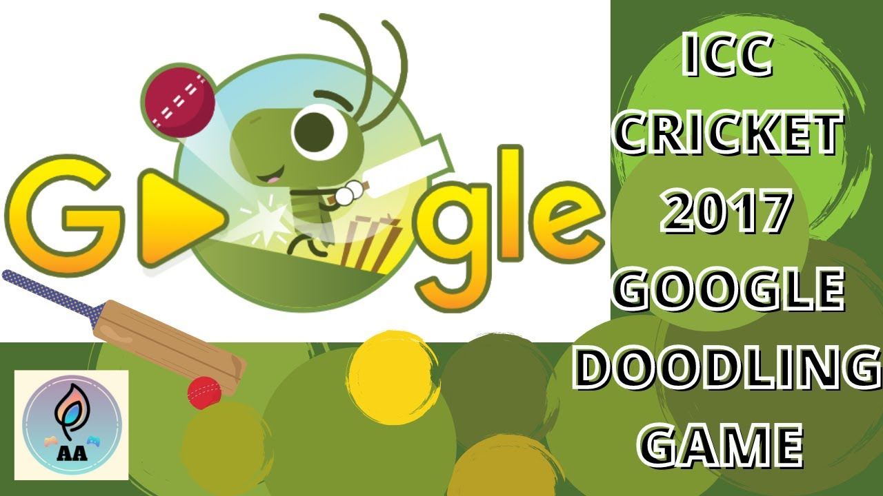 ICC CRICKET CHAMPIONS TROPHY 2017 GOOGLE DOODLING GAME | ASHVA GAMEPLAY ...