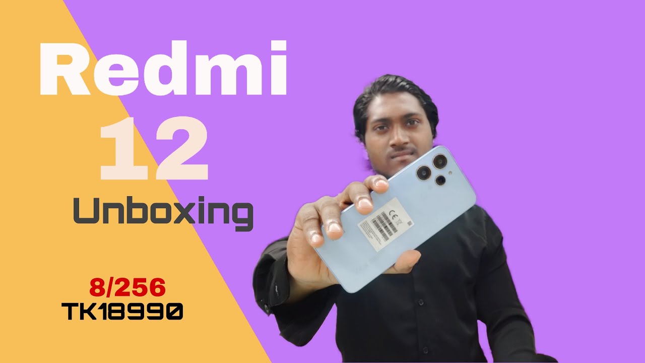 Redmi 12 Unboxing & Review | New Official Device Of Bangladesh. - YouTube