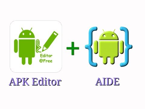AIDE + APK EDITOR PRO (change APP NAME,ICON,BACKGROUND and ADD BUTTON) || APP EDITING