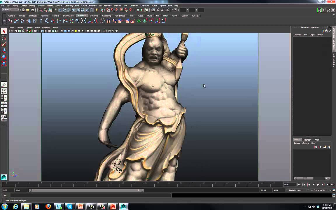New Features in Maya, 3DS Max and Mudbox 2014 - YouTube