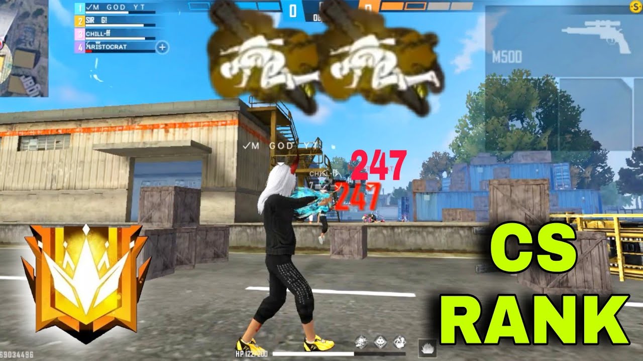 CS Rank push Free Fire CS Ranked | OP M500 Headshot | FreeFire Vedio ...