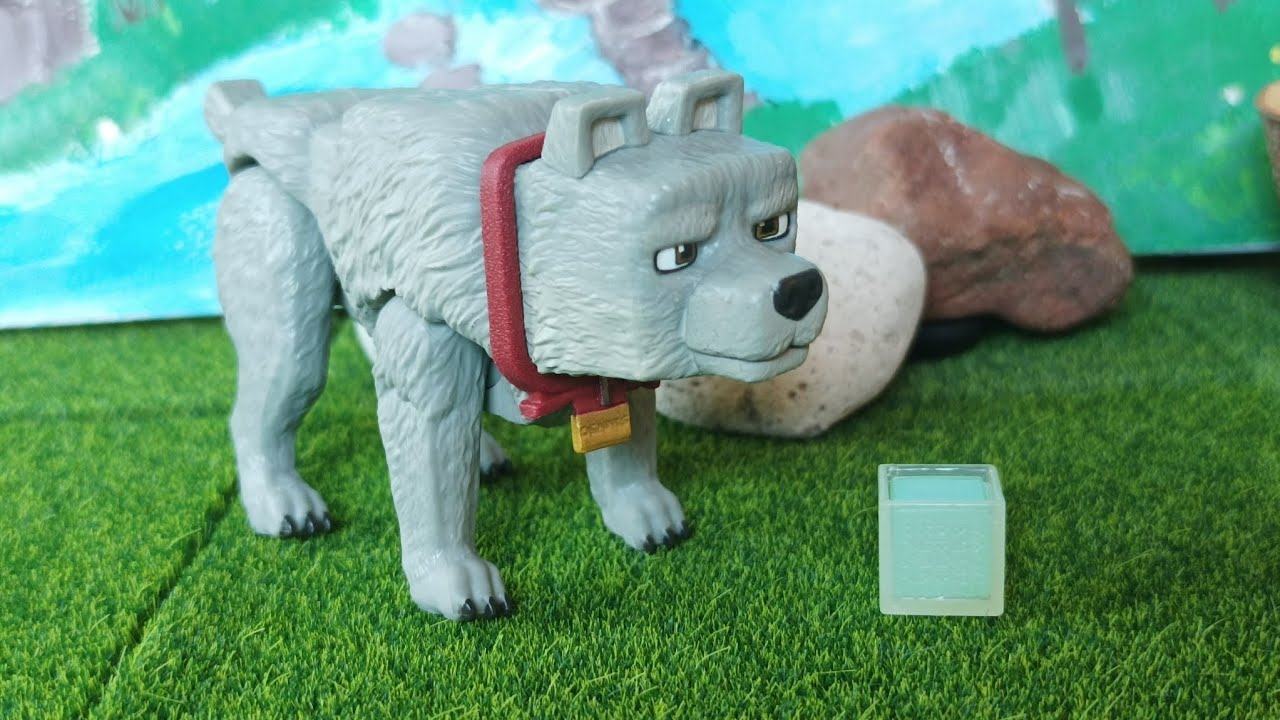 Juguetes de Lobo ( Lobo de Minecraft La Película). - YouTube