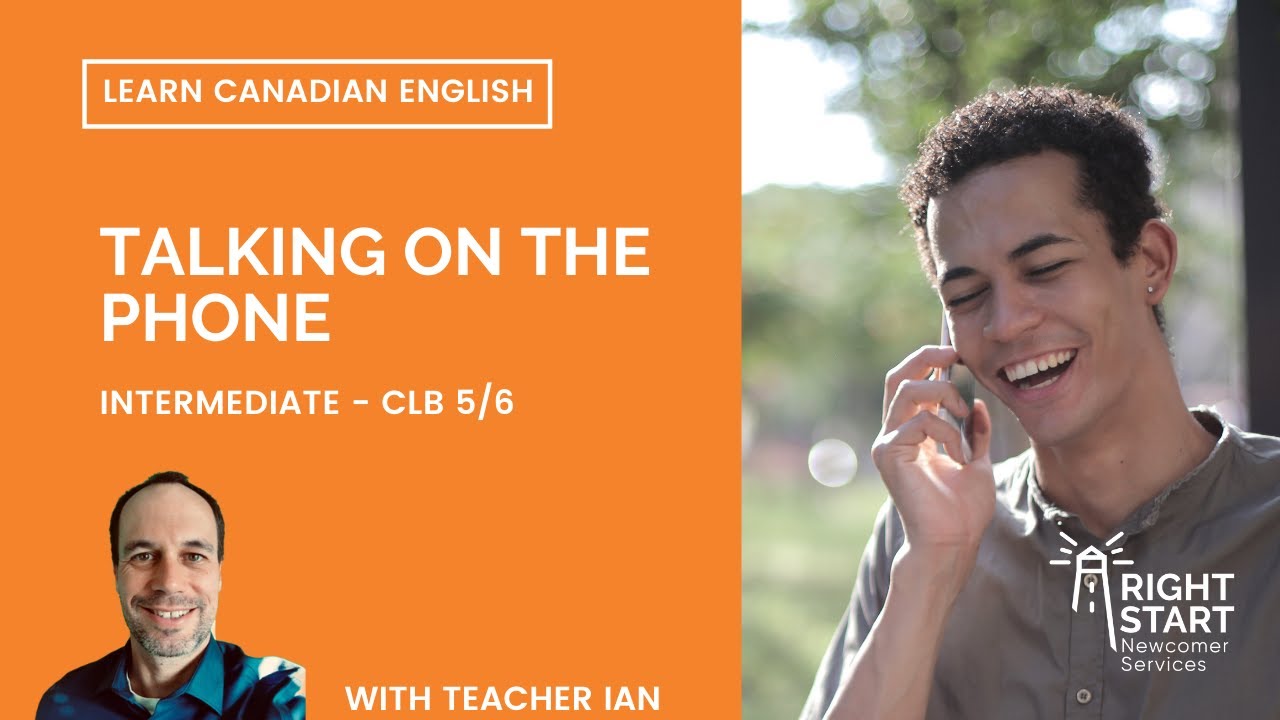 Learn Canadian English - Talking on the phone - YouTube