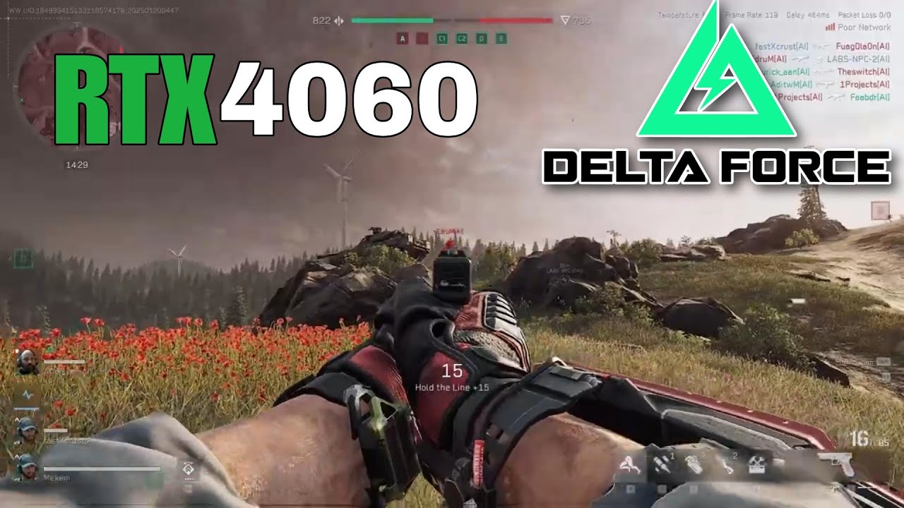 Delta Force Gameplay RTX 4060 - YouTube