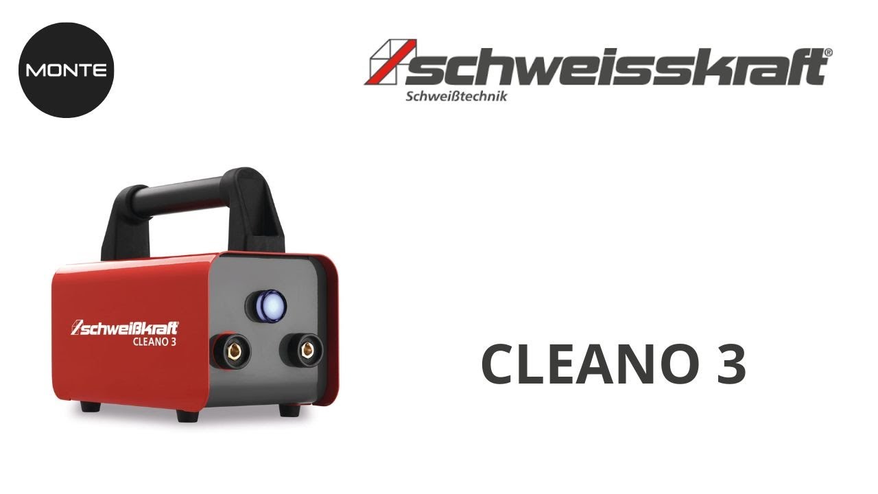 Urządzenie do czyszczenia stali nierdzewnej CLEANO 3 do szwów TIG / TIG ...