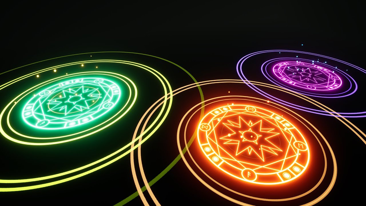 Pentagon summoning ability effect - YouTube