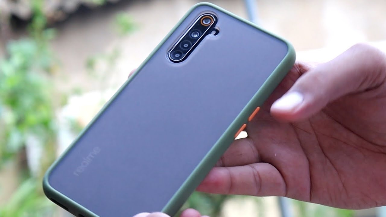 Realme 6/6i Best Back cover| Realme 6i Smoke Transparent (Shock proof ...