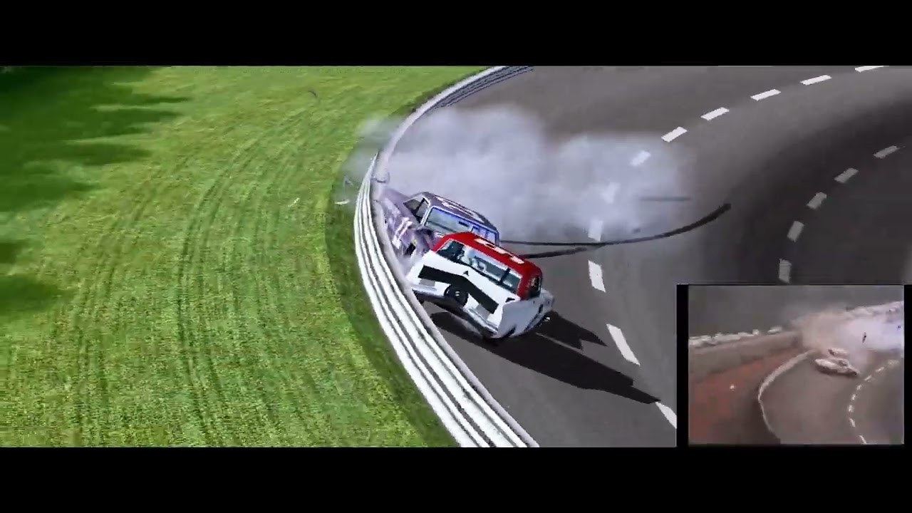 NR2003 1964 Atlanta 500 David Pearson & Fireball Roberts Hard Crash ...