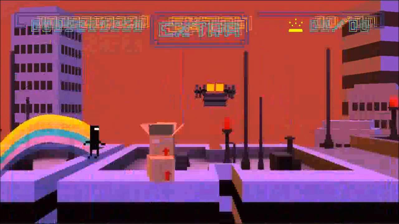 bit trip runner 3-12 - YouTube