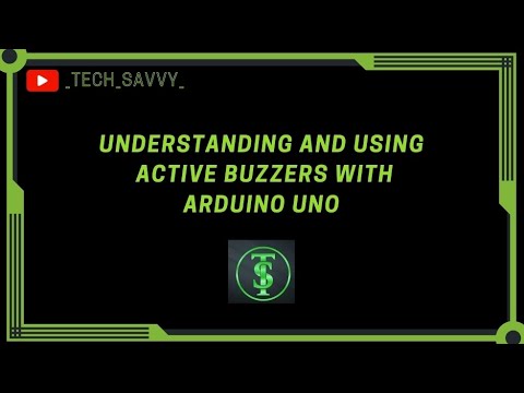 Understanding and Using Active Buzzers with Arduino UNO - YouTube