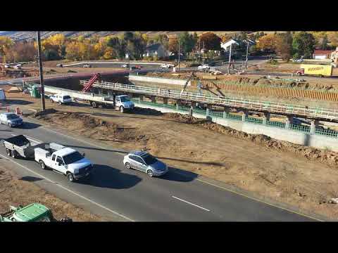 Auto Time-lapse of Grade Separated Intersection at US 6 and 19th street - YouTube