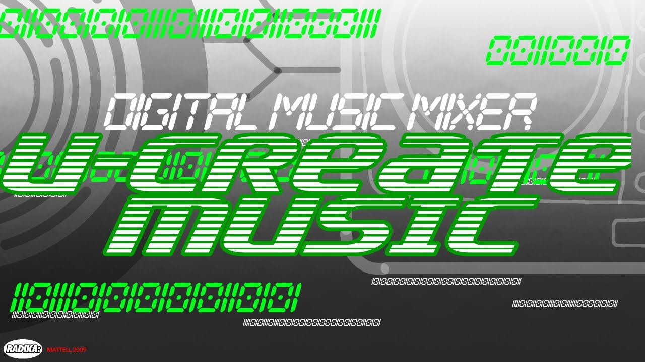 Mattel and RADICA: U-create music FX and rythm box unit 2009 - YouTube