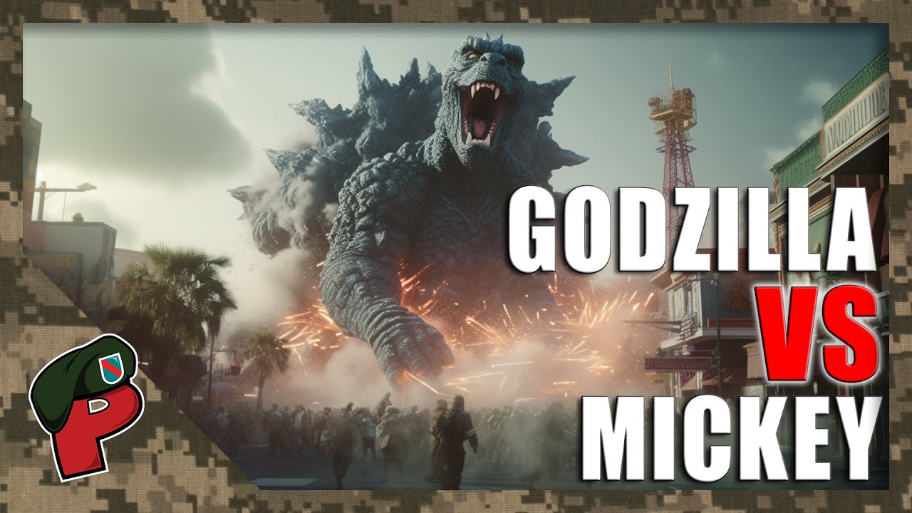 Godzilla vs. Mickey | Grunt Speak Shorts - YouTube