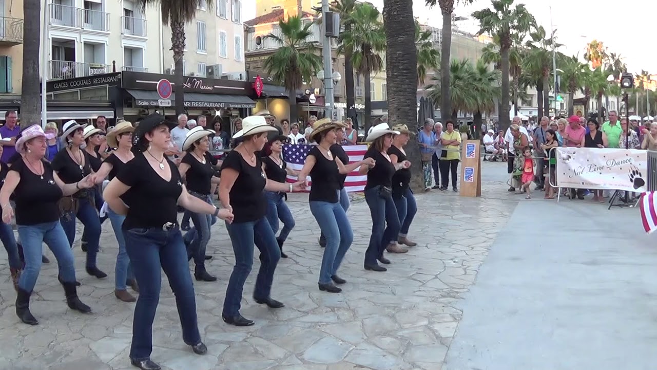 Old and grey line dance - YouTube