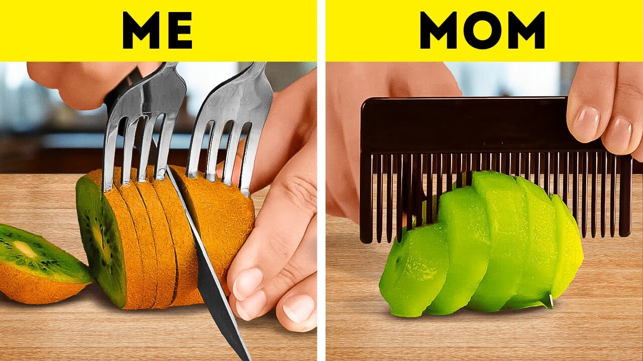 20 Genius Peeling And Cutting Hacks For Home Cooks 🔪 - YouTube
