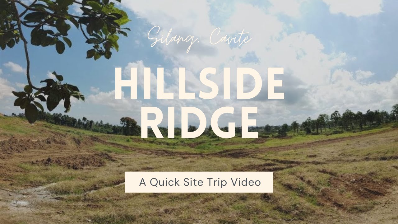 A Quick Site Trip to Hillside Ridge - YouTube