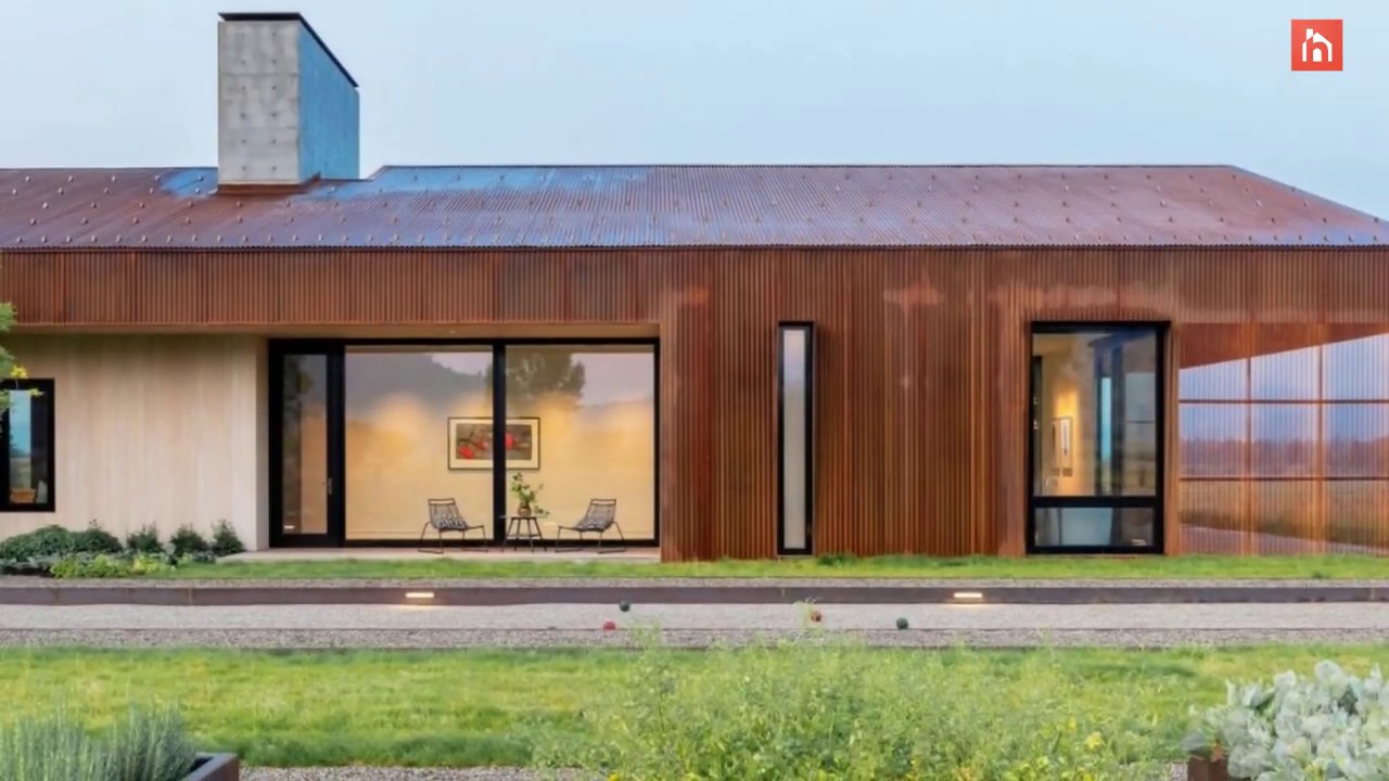 Corrugated Corten Steel Siding