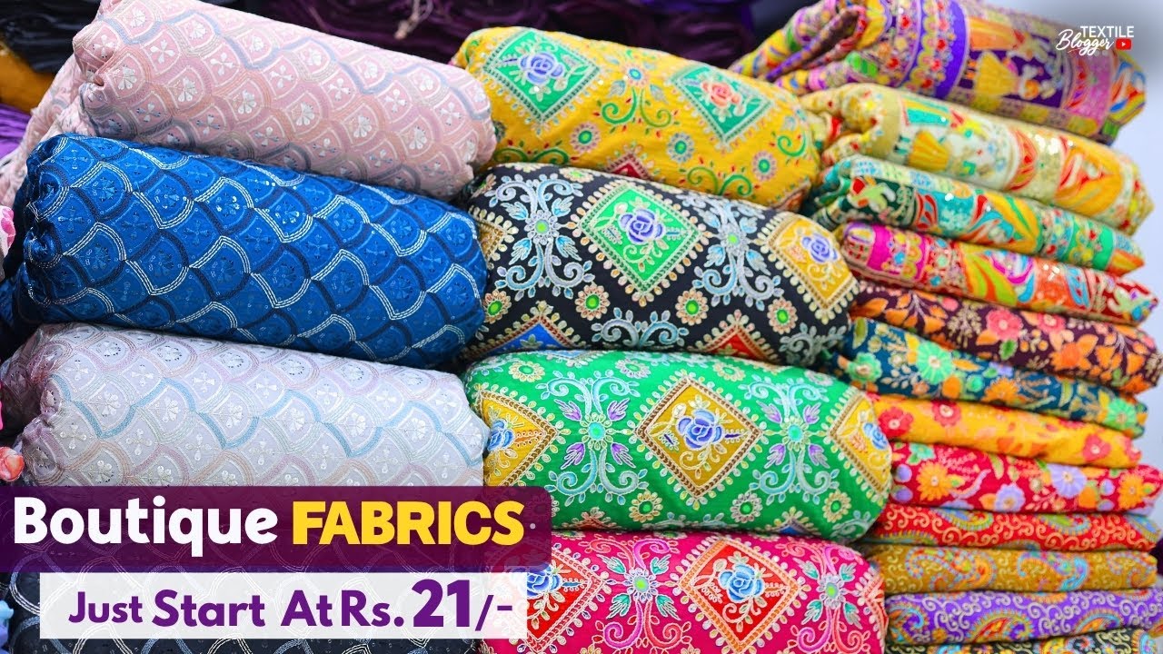 New Latest Fabrics Designs 2025 | Fabric | Boutique Fabrics Market ...