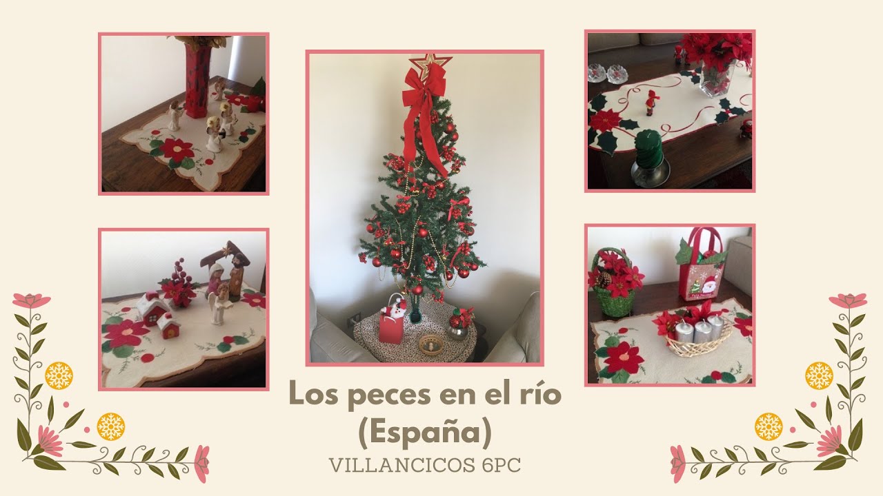 Los peces en el río (villancico tradicional español) - YouTube