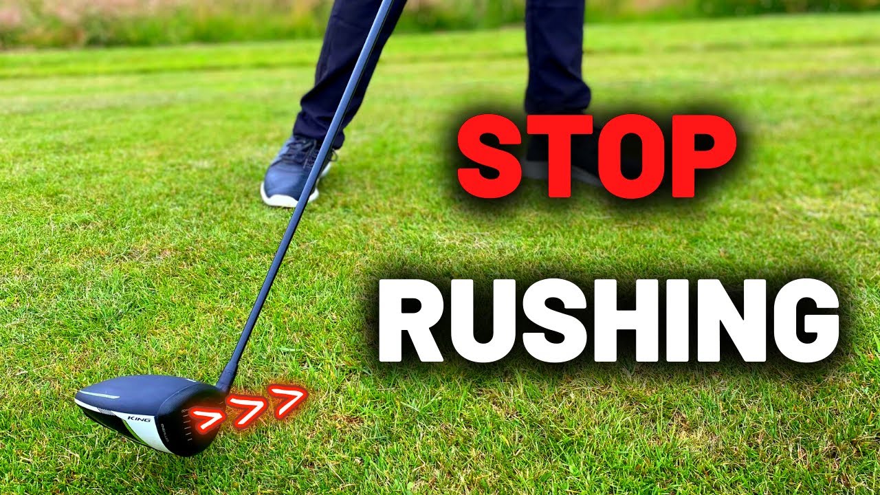 How to stop rushing the downswing STEP BY STEP! With AMAZING RESULTS ...