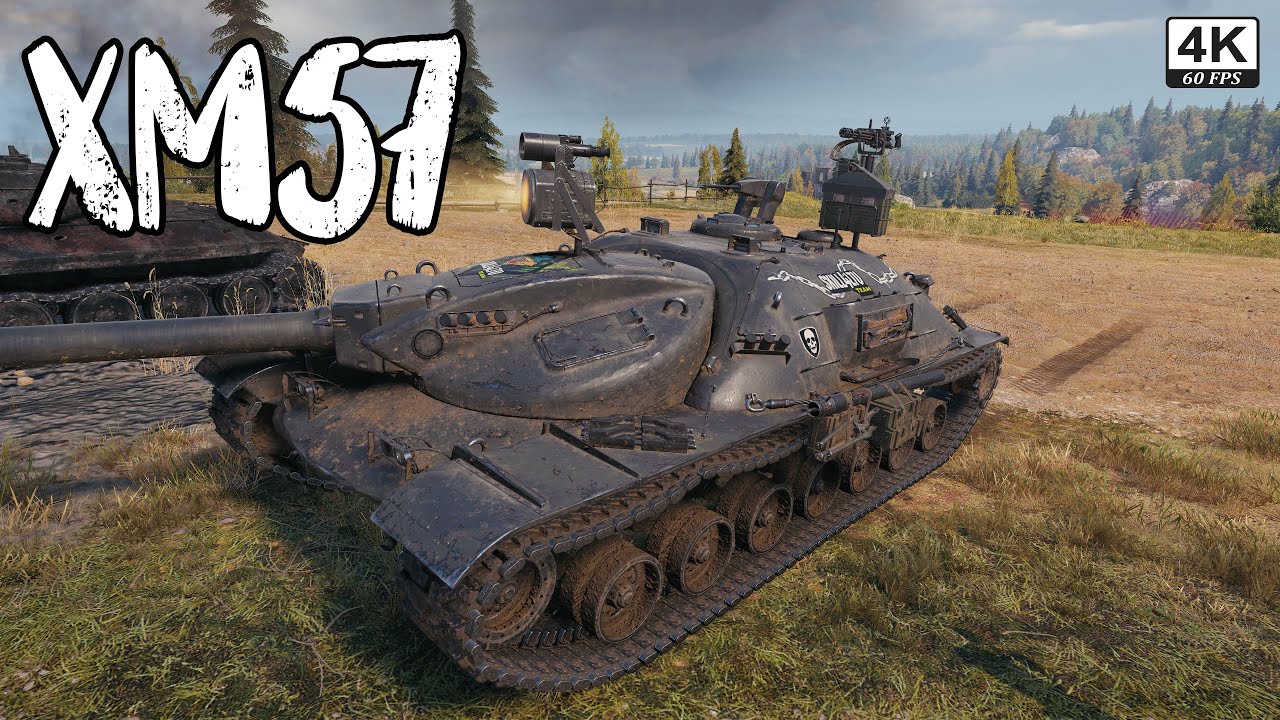 World of Tanks XM57 Radley Walters's Medal - YouTube
