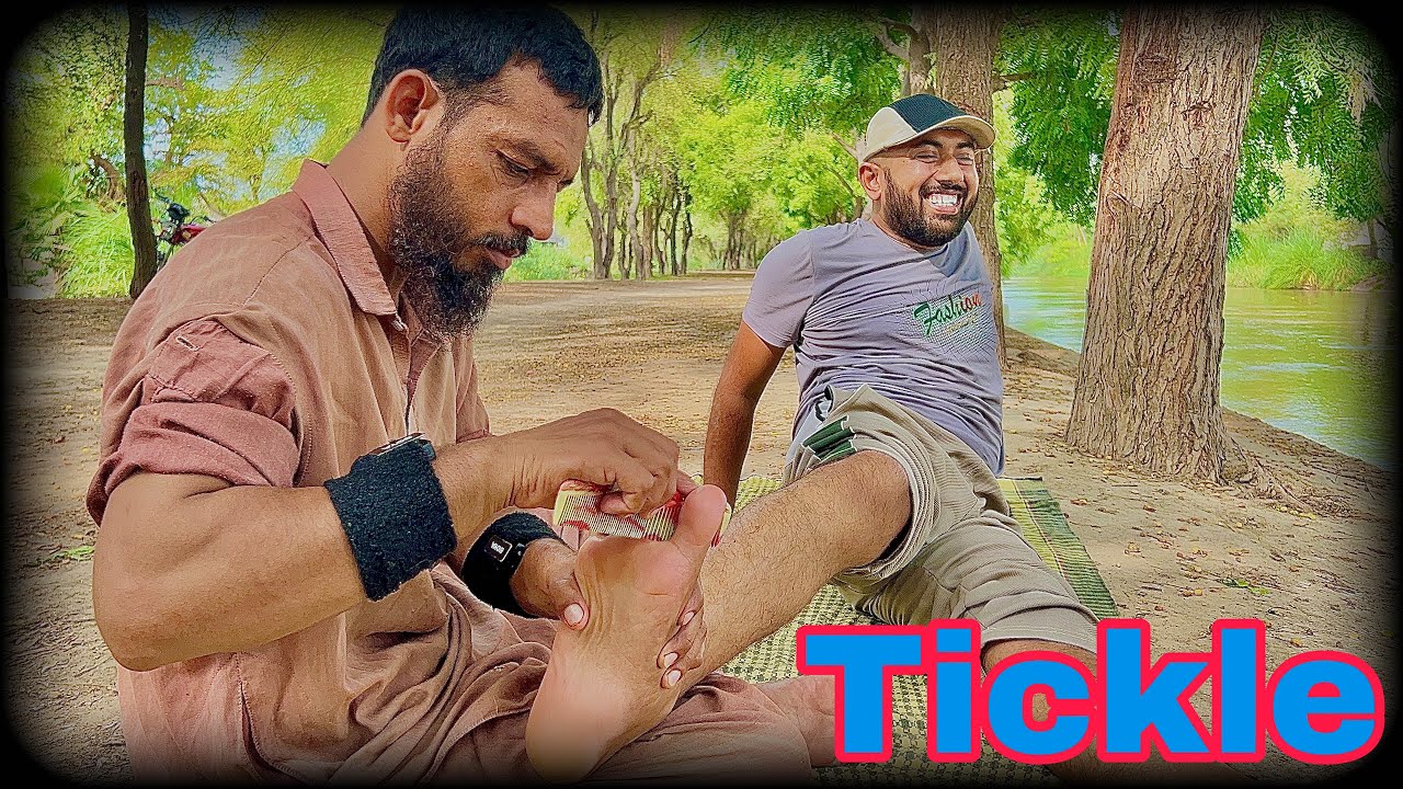 ASMR: Ultimate Feet Tickling w/ Comb & Hands (SO MUCH LAUGHING!) - YouTube