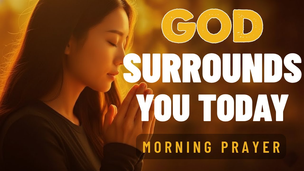 God Surrounds You Like a Shield | Morning Prayer - YouTube