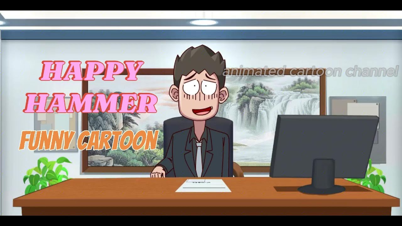 Happy hammer : funny cartoon - YouTube