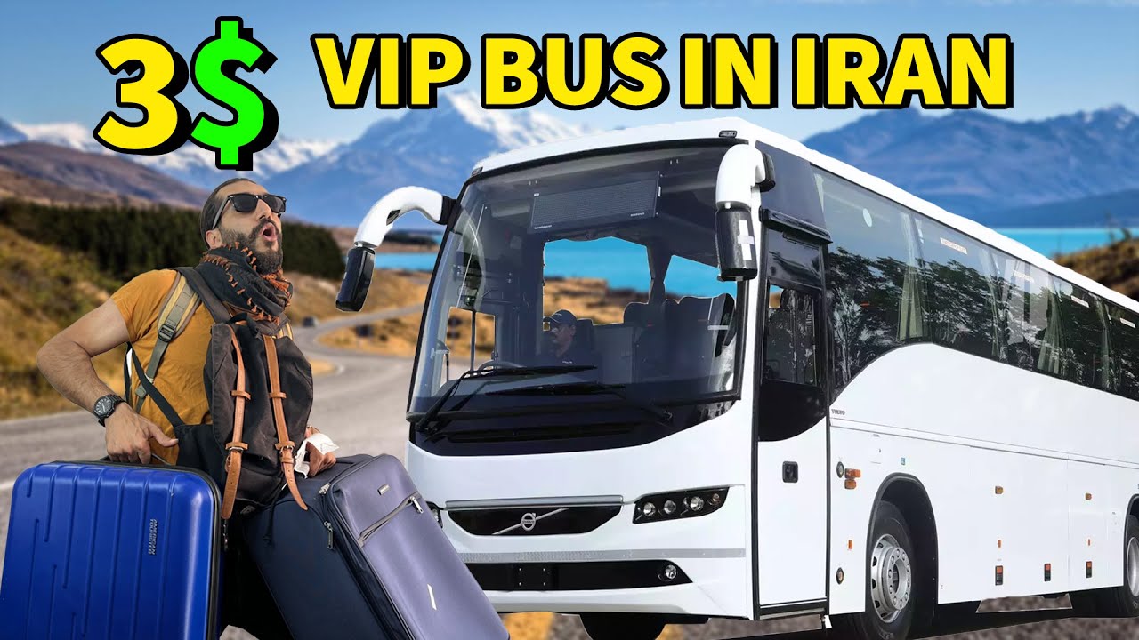 3$ VIP BUS IN IRAN - YouTube