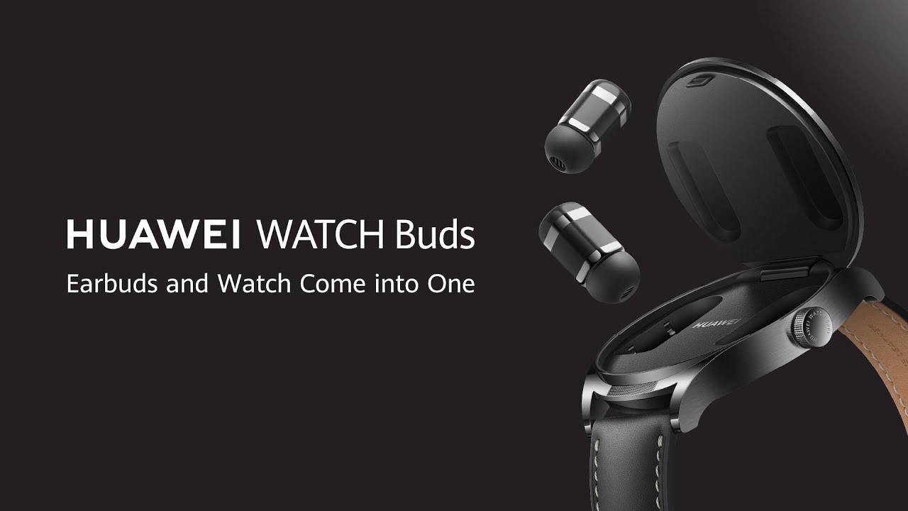 HUAWEI WATCH Buds | Earbuds and Watch comes into one - YouTube