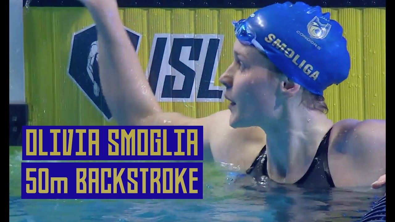 Smoglia conquers Women's 50m Backstroke | ISL | FULL RACE | Las Vegas ...