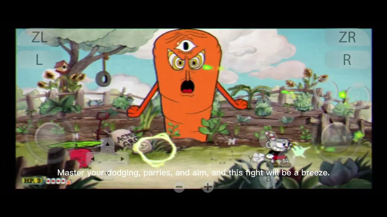 cuphead root pack level - YouTube