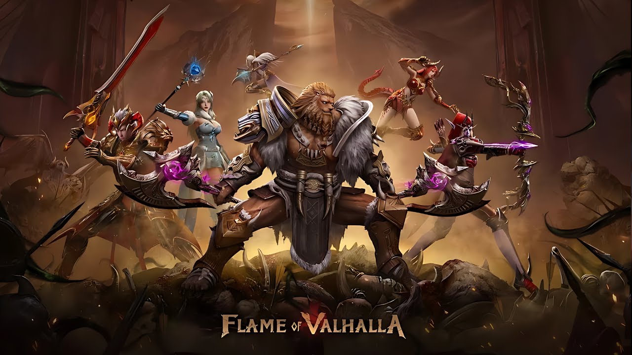 Flame of Valhalla Global Gameplay | MMORPG (Android & iOS) - YouTube
