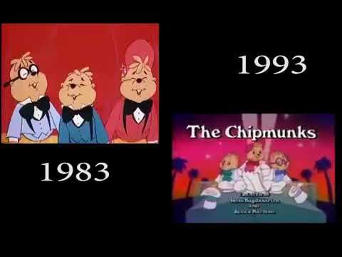 Alvin and the Chipmunks Intro Comparison (Read the Description) (Reuploaded) - YouTube