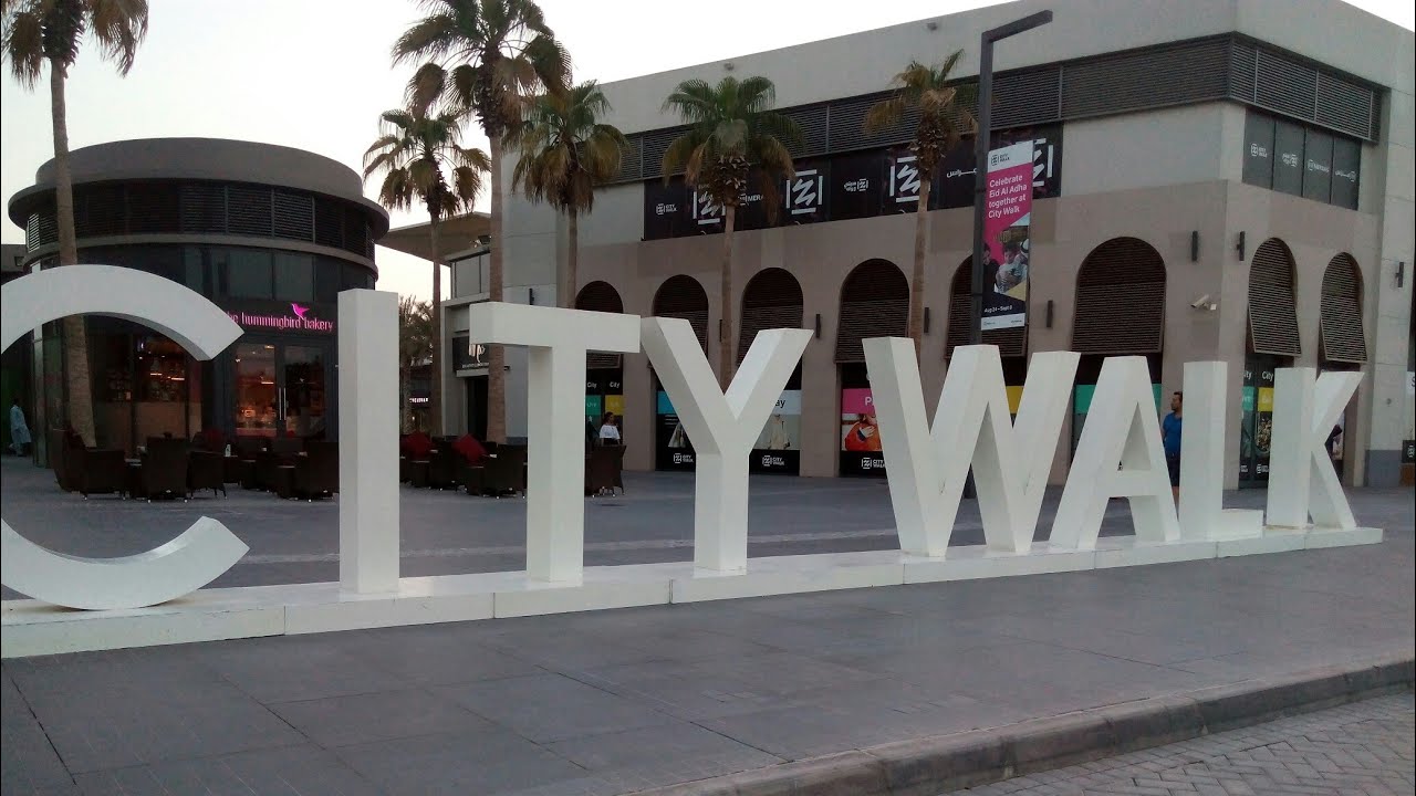 CITY WALK Adventure |Dubai | - YouTube
