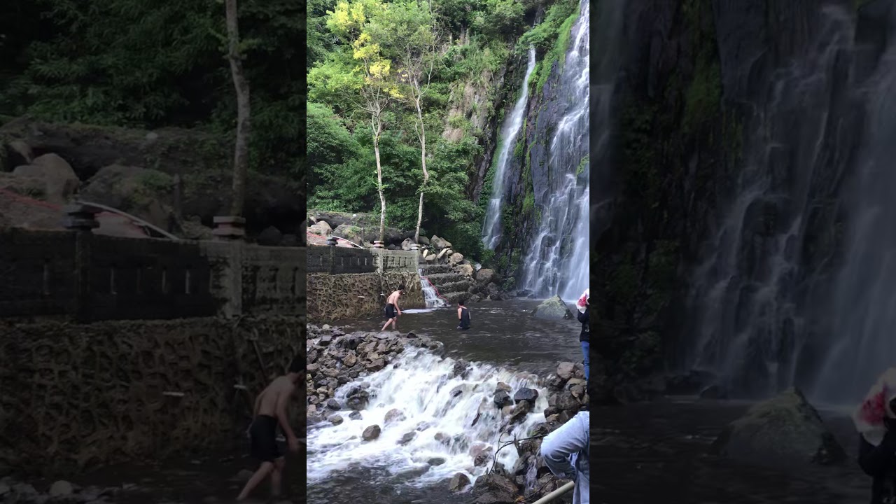 lake toba waterfall - YouTube