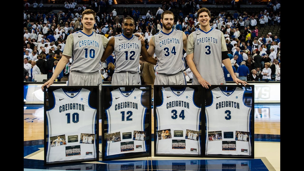 2013-14 Creighton Men's Basketball Senior Day Ceremony - YouTube