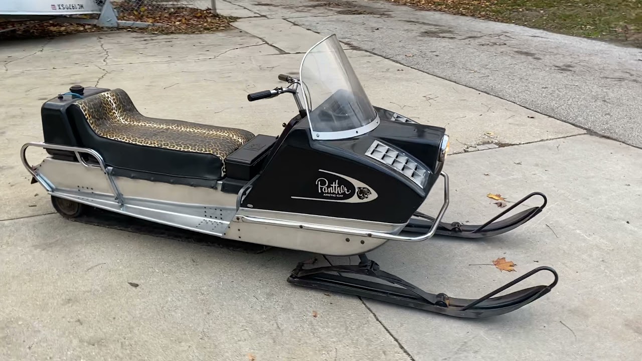 1969 Arctic cat panther p19ss - YouTube