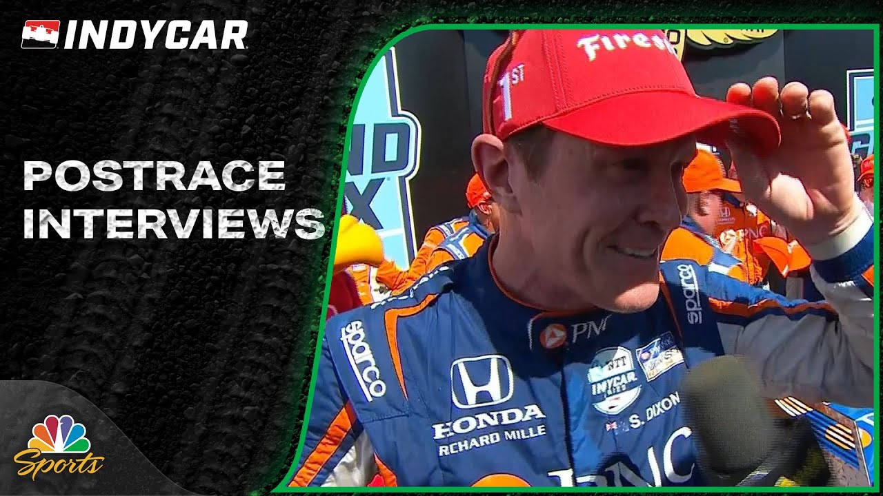 IndyCar Series POSTRACE INTERVIEWS: Gallagher Grand Prix | 8/12/23 ...